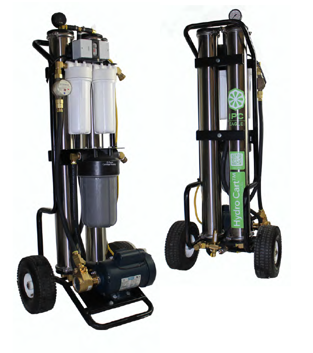 IPC Eagle Hydro Cart™ 2X Pro, 4 Stage Reverse Osmosis Window Washing ...
