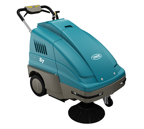 Rental, 28" Walk Behind Floor Sweeper (Arkansas Only) | Tennant S7 ...