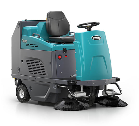 Tennant S880, Floor Sweeper, 48", 18 Gallon Hopper, Ride On, Battery ...