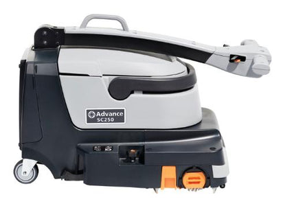 Advance SC250, Floor Sweeper-Scrubber, 13", 1.6 Gallon, Brush Assisted ...