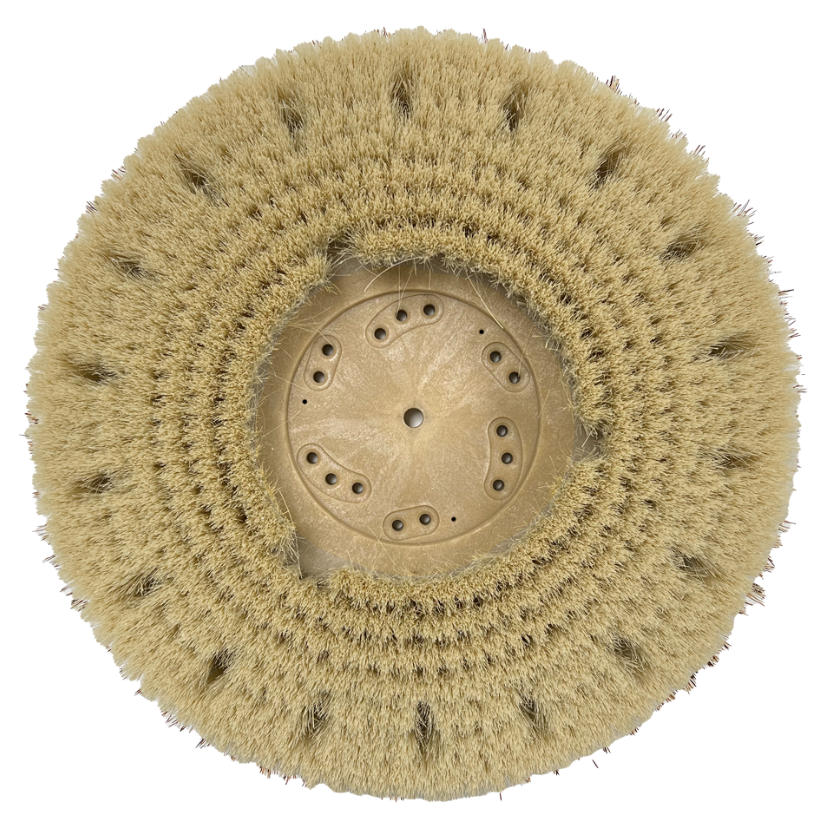 Malish White Tampico Brushes, 13", 17" and 20" Floor Buffers, Riser an ...
