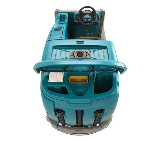 Refurbished | Tennant M17 | Floor Sweeper-Scrubber | 36" | 75 Gallon ...