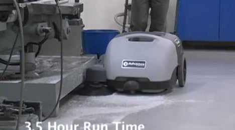 Advance Terra 28B, Floor Sweeper, 28", 15 Gallon Hopper, Battery, Self ...