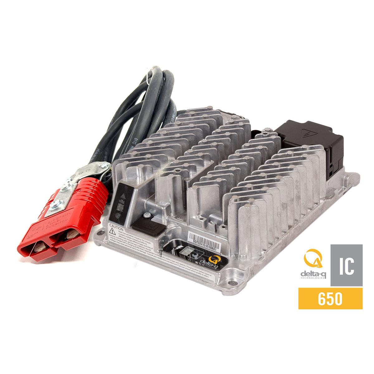 Delta-Q Ic650 Charger 24 Volt, 27 Amp, Includes 50 Amp Red Dc Plug Ê_D ...