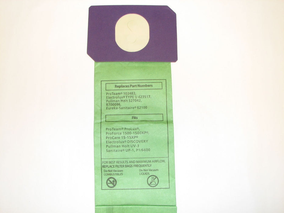 103483, Micro Filter for ProTeam ProForce and ProCare Upright Vacs (10 ...