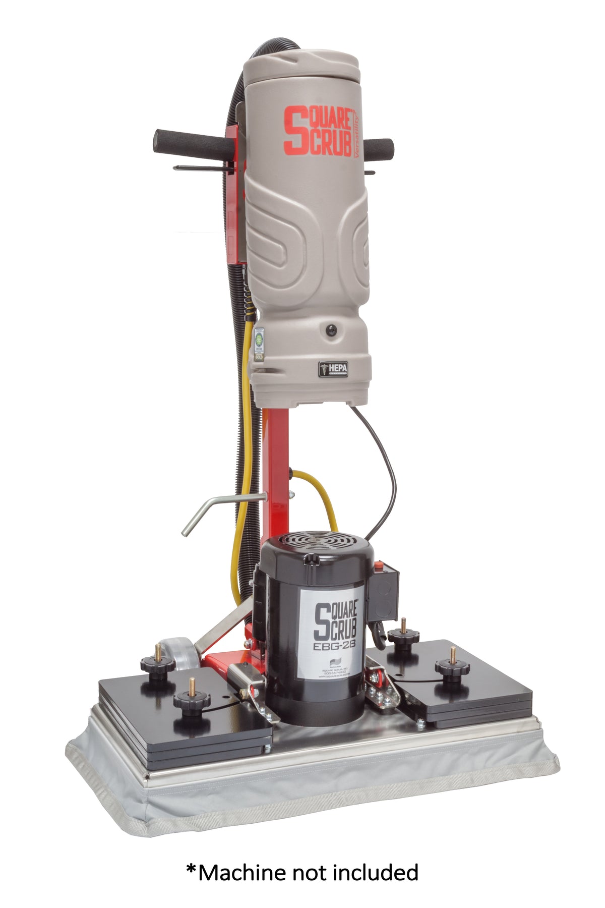 HEPA Dry Vac Kit - Square Scrub SS EBG-HDVK — SweepScrub.com