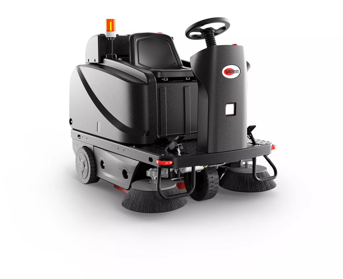 Viper ROS1300, Floor Sweeper, 53", 34 Gallon Hopper, Battery, Ride On ...