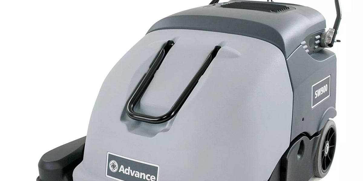 Advance SW900, Floor Sweeper, 33", 15 Gallon Hopper, Battery, Self ...