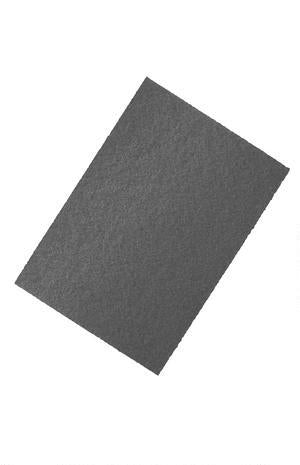 Powr-Flite 14" X 20" Black Strip Pad — SweepScrub.com
