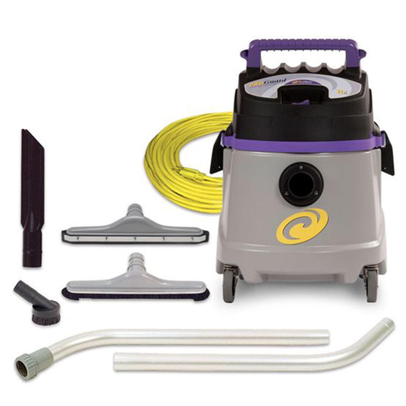Proteam ProGuard 10, Wet Dry Vacuum, Shop Vac, 10 Gallon, With Tool Kit ...